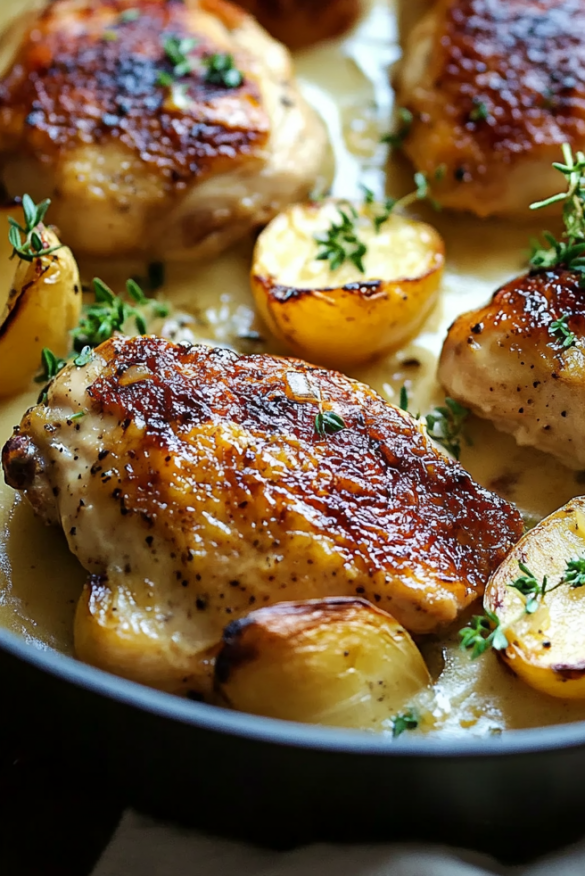 Chicken Normandy - Taste Of Recipe